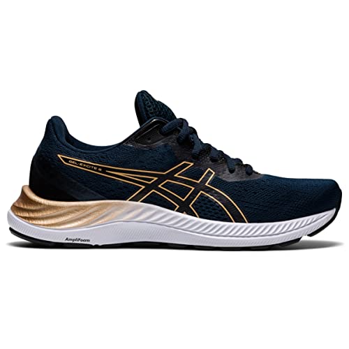 ASICS Women's Gel-Excite 8 Running Shoes, 7.5, French Blue/Champagne