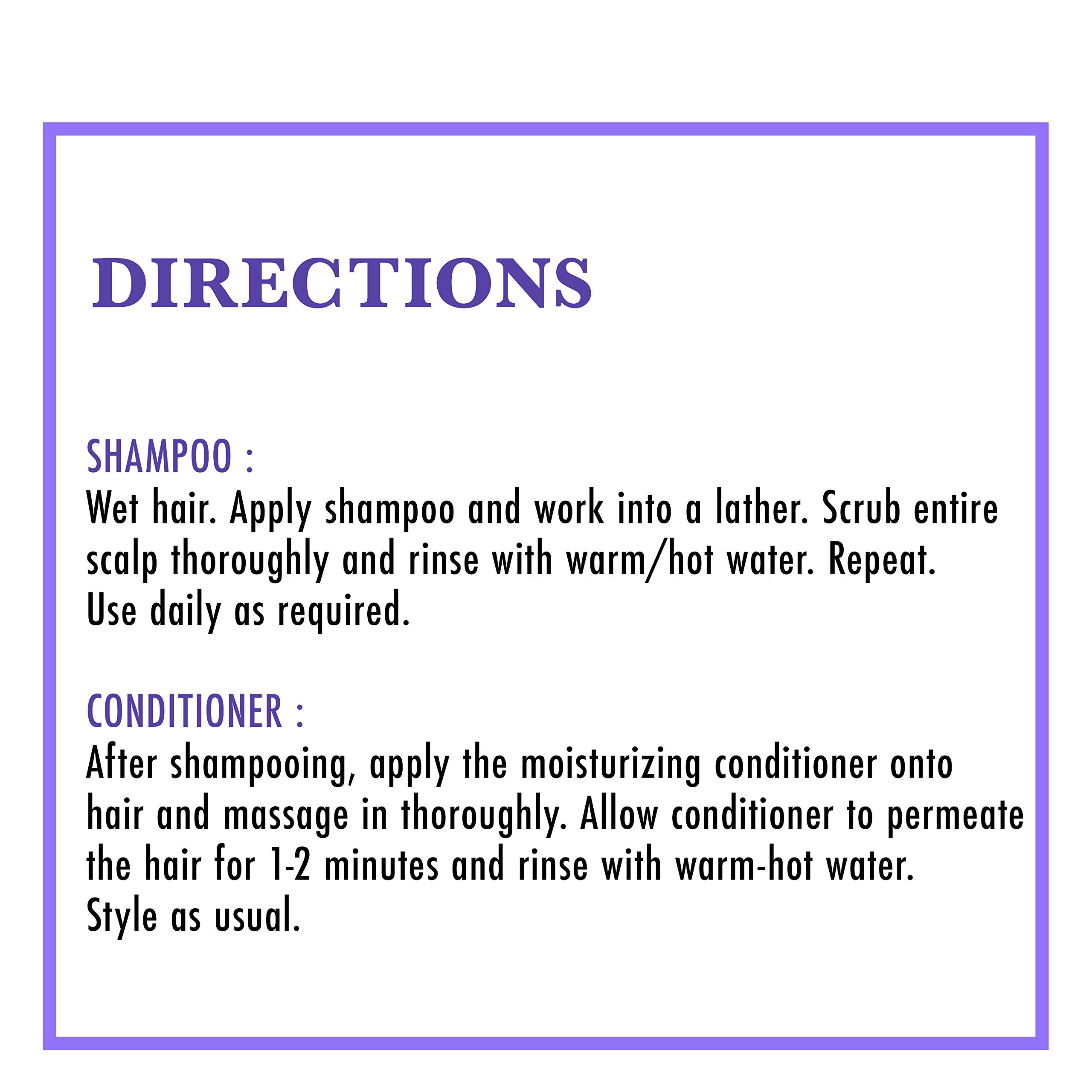NISIM F.A.S.T Shampoo and Conditioner Set, 33oz