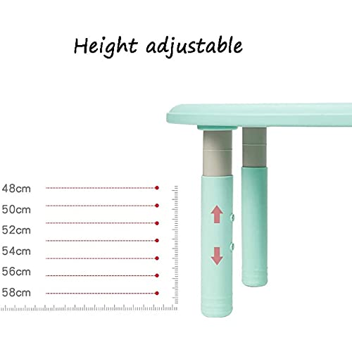 Walnut Plastic Children Table and Chair Set Chairs Furniture Sets Kids Chair and Study Table Sets Dinner Toy Furniture Set Height Adjustable