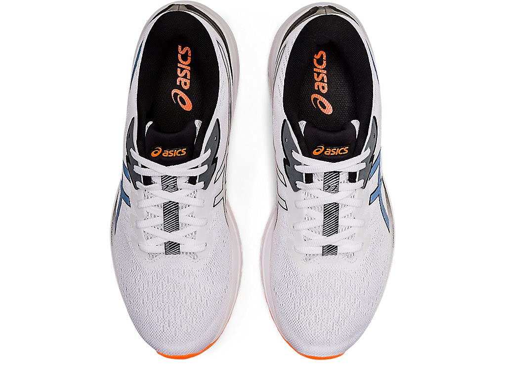 ASICS Men's GT-1000 11 Running Shoes, 11, WHITE/BLUE HARMONY