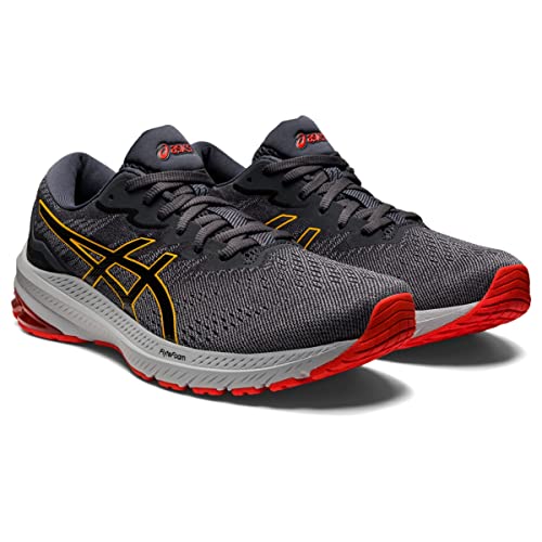 ASICS Men's GT-1000 11 Running Shoes, 9, SHEET ROCK/BROWN