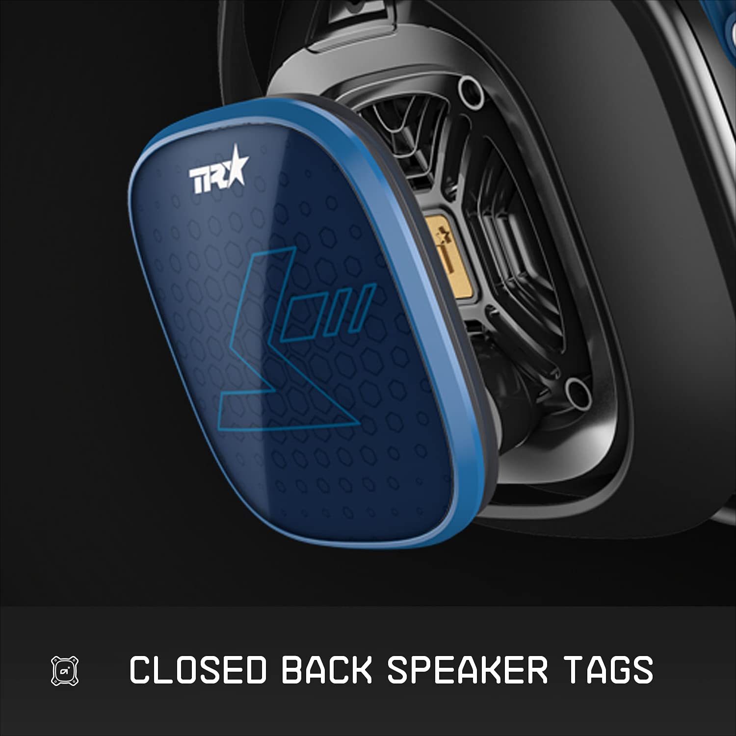 ASTRO Gaming A40 TR Mod Kit, Noise Cancelling Conversion Kit - Blue