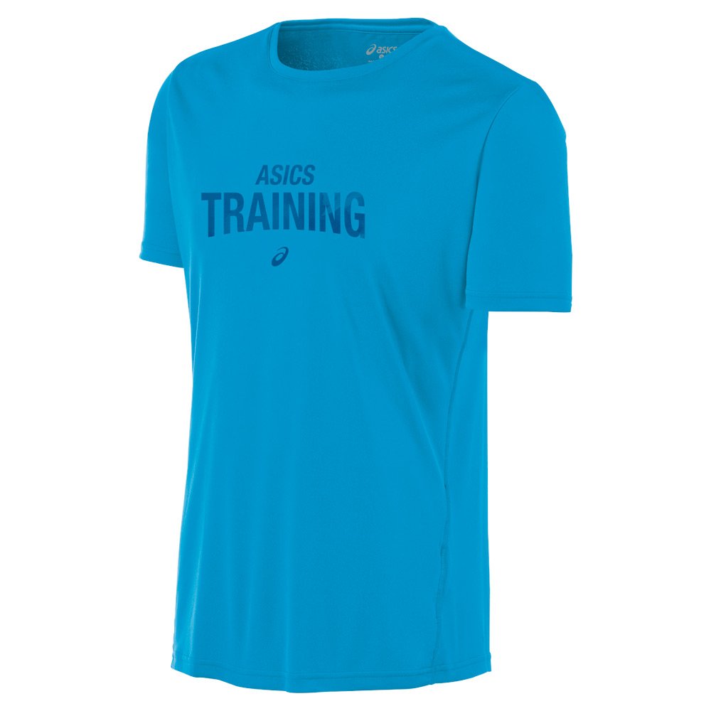 ASICS Men's Train for Sport Graphic T-Shirt, Atomic Blue, Small