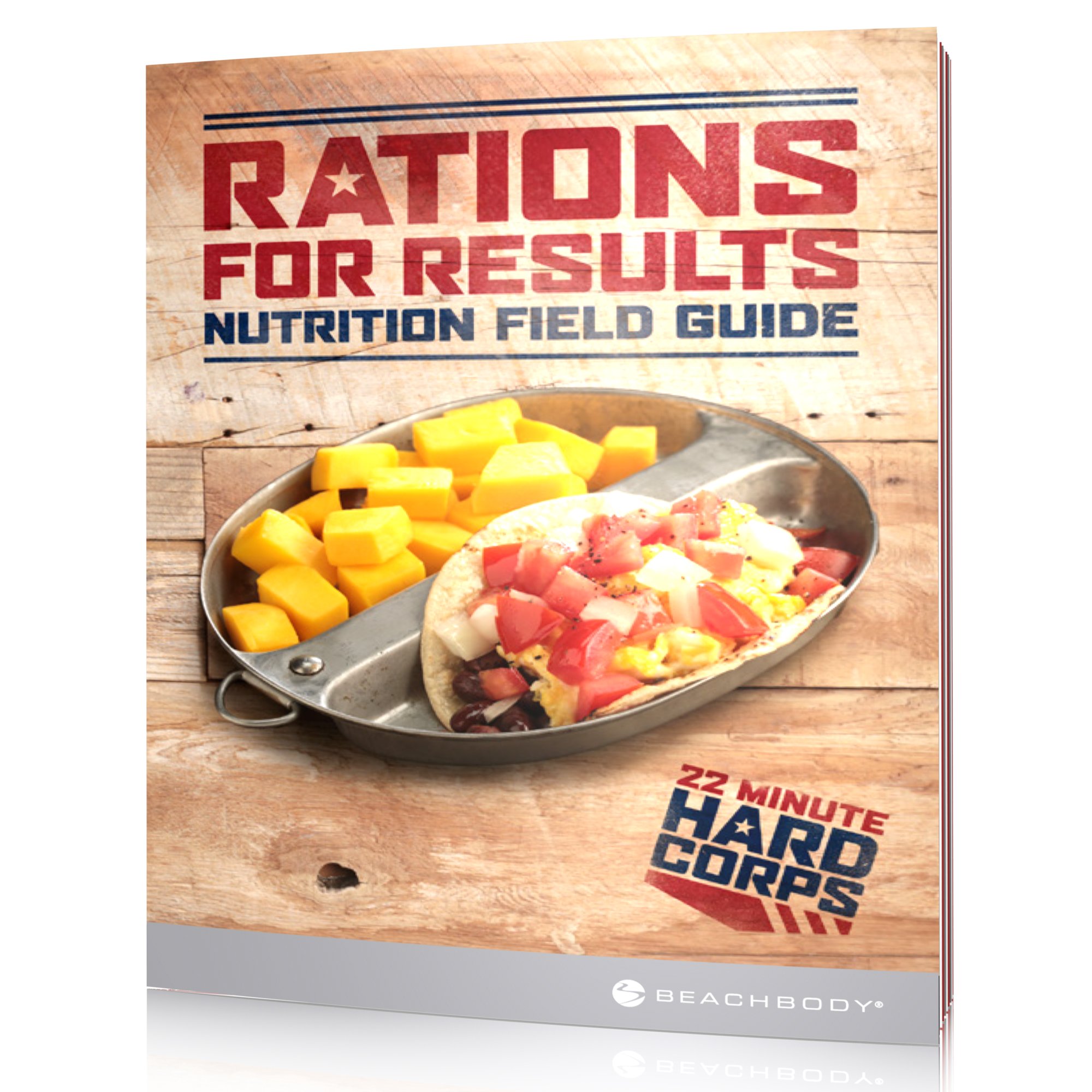 Beachbody 22 Minute Hard Corps DVD Workout Program Base Kit - Tony Horton, Cardio, Resistance Training and Core Exercises, Video Workouts, 2 Fitness DVDs, Nutrition Guide
