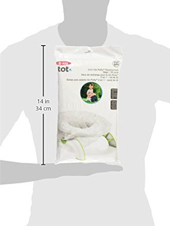 OXO Tot 2-in-1 Go Potty Refill Bags, 60 Count
