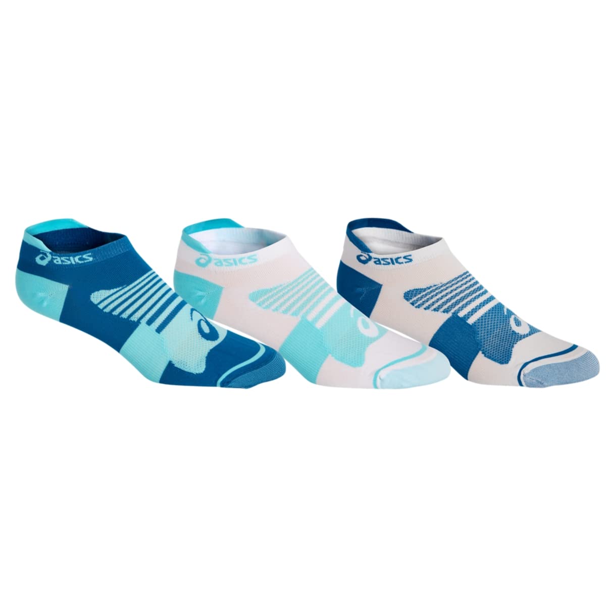 ASICS W Quick Lyte Plus 3pk, Ice Mint/Deep Sapphire Pop, Small