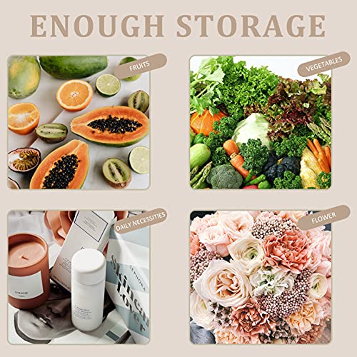 Veemoon . Snacks Makeup Bowls Seagrass Cloth Candy Books Tabletop Inch Food Office Shelves Holder Organizer Storage Wooden M Baskets Bin Snack Rectangular Baskets, Woven Cosmetics Liner