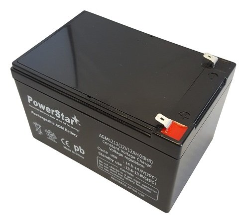 PowerStar repalcement Battery for RBC4 RBC 4 Battery Pack Compatible with APC UPS BackUPS Pro 650M 650 BK650 BP650 BE650 UB12120