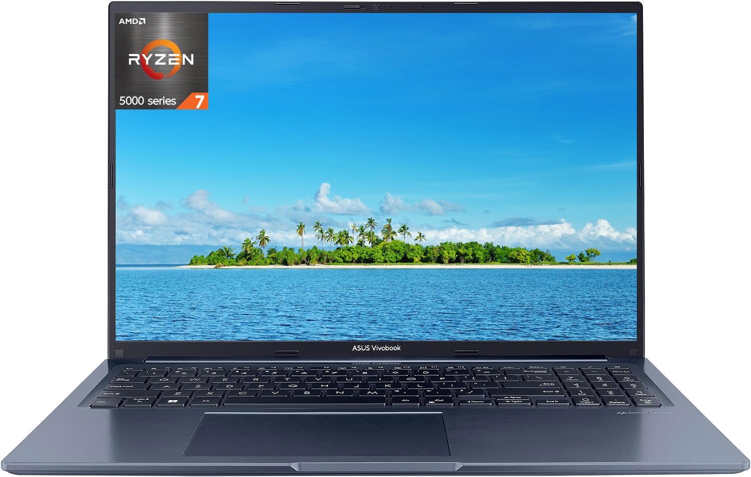 ASUS 2023 Newest Vivobook Laptop, 16" HD Display, AMD Ryzen 7 5800HS Processor(Beat i7-1195G7), 24GB RAM, 1TB SSD, AMD Radeon Graphics, WiFi 6, Chiclet Keyboard, Thin and Light, Windows 11 Home