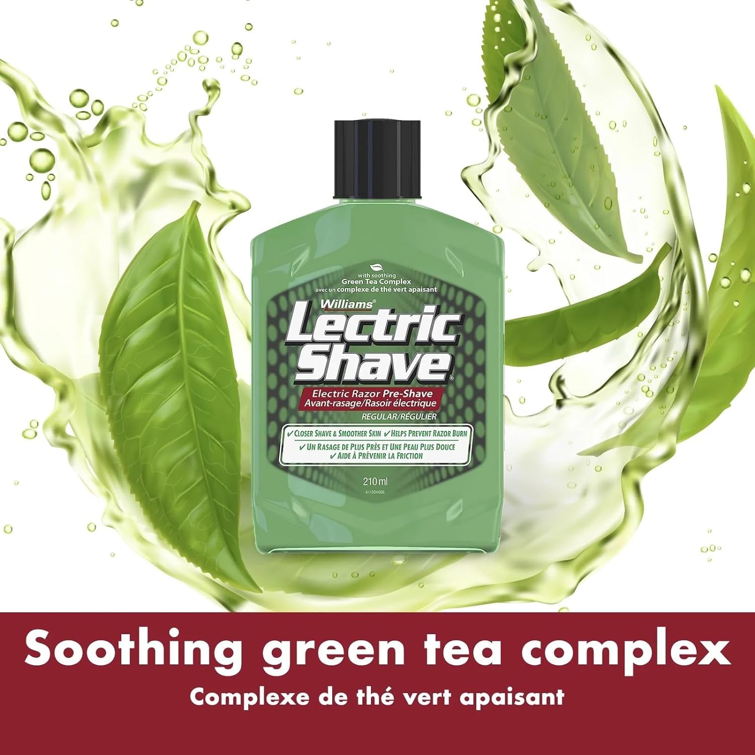 Williams Lectric Shave Electric Razor Pre-Shave, Original 7 fl oz (pack of 2)
