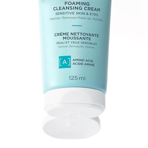 Vichy Pureté Thermale Foaming Cleansing Cream | Foaming Face Wash & Makeup Remover With Purisoft & Vitamin B5 | Sensitive Skin Tested | Cleanses, Removes Makeup & Hydrates | Soap Free | Non-Drying