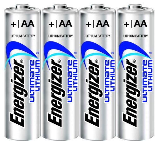 Pack of 60 Energizer L91 AA Ultimate Lithium 1.5 Volt Battery - Bulk Pack