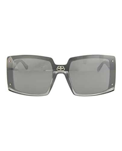 Balenciaga Square/Rectangle Sunglasses Ruthenium Ruthenium Silver Luxury Eyewear Made In Italy Injection Frame Designer Fashion for Everyday Luxury