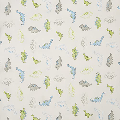 Little Me Baby Boy's Little Dino's Swaddling Receiving Blanket