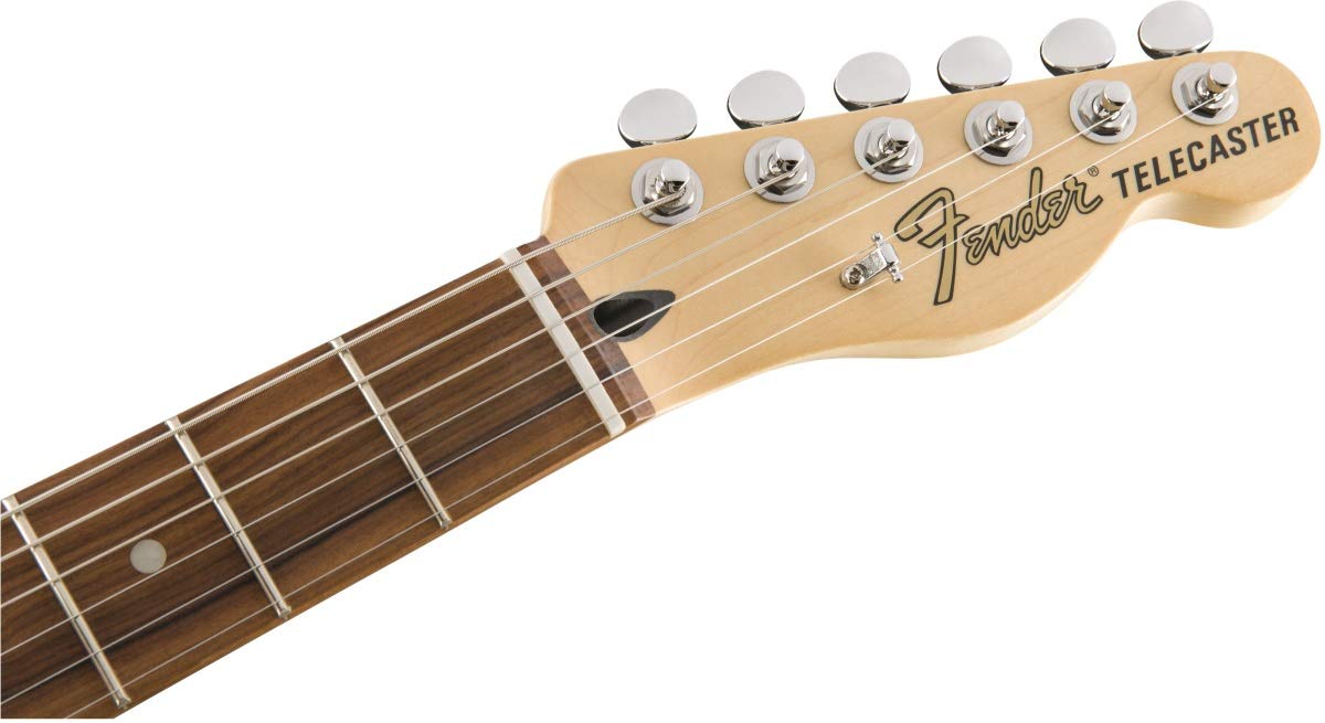 Fender Deluxe Nashville Telecaster Electric Guitar - Pau Ferro Fingerboard - Daphne Blue