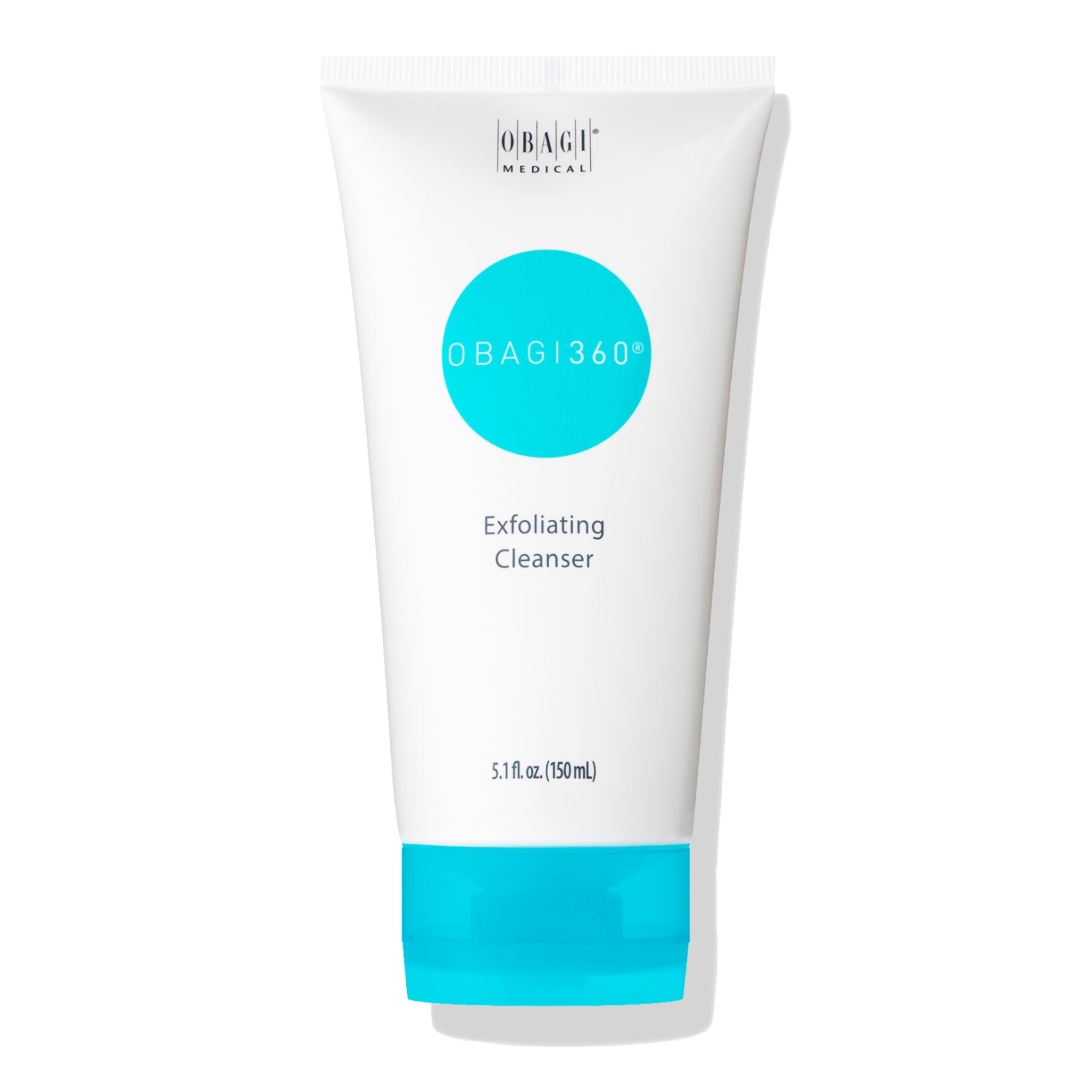 Obagi360 Exfoliating Cleanser â For Fine Lines & Wrinkles, Helps Exfoliate & Revive Dull, Dry Skin â 5.1 oz