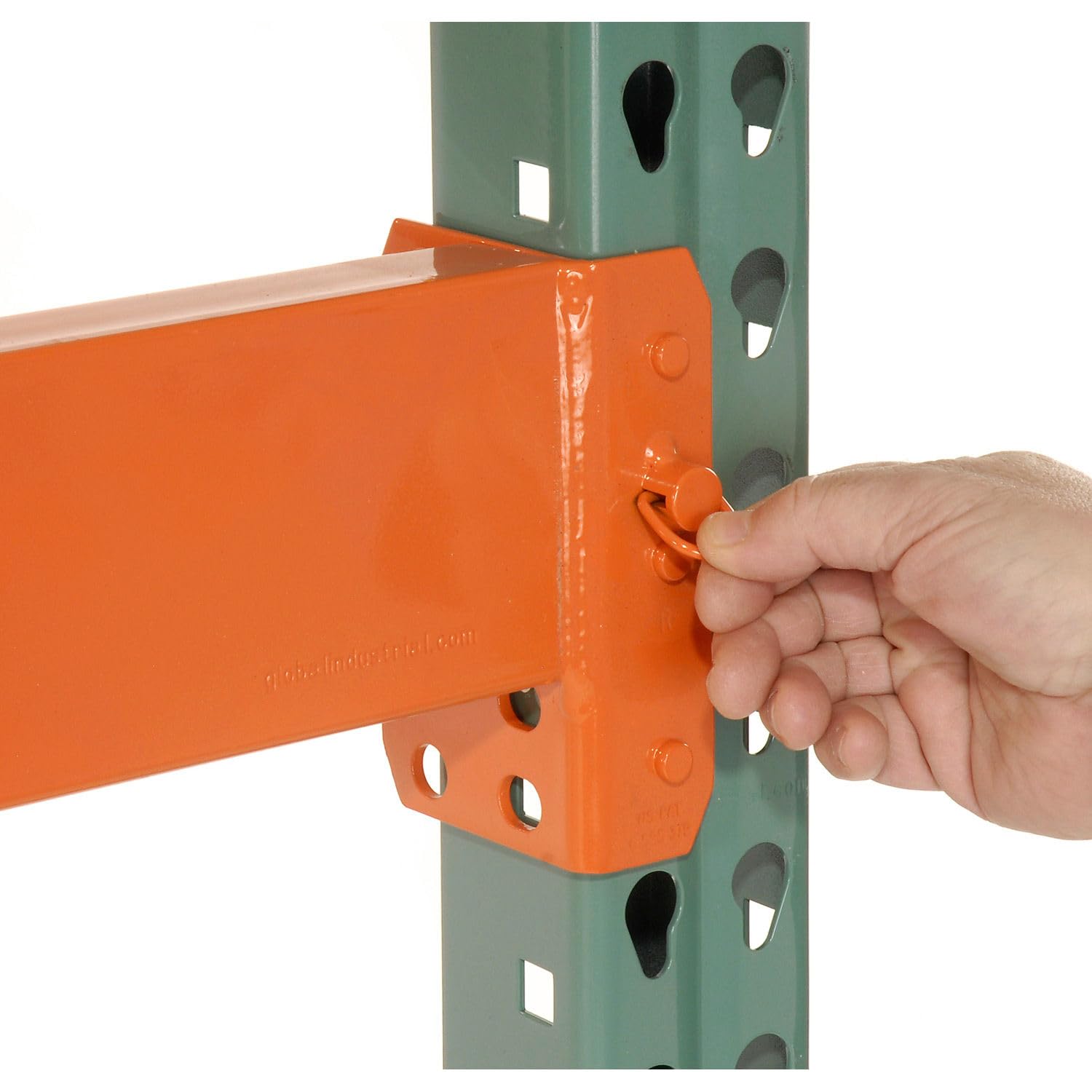 Global Industrial Teardrop Pallet Rack Starter, 96"W x 42"D x 120"H