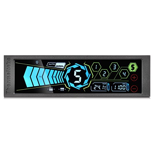 Thermaltake Commander FT Touch Screen 5 Channel Single 5.25" Bay Cooling Fan Controller AC-010-B51NAN-A1