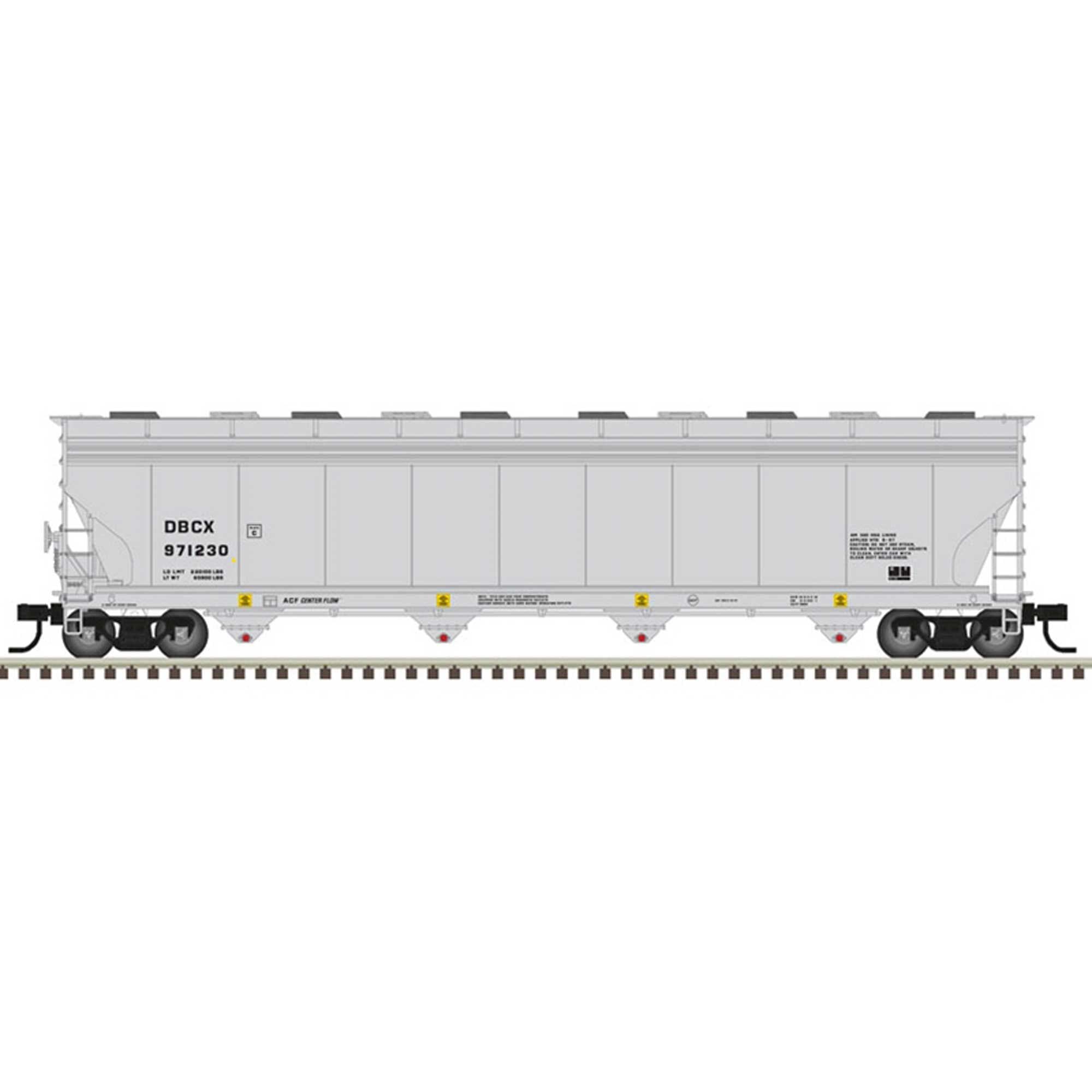 Atlas 50005396 N ACF 5800 Plastic Hopper BASF (DBCX) 971199 G/Blk