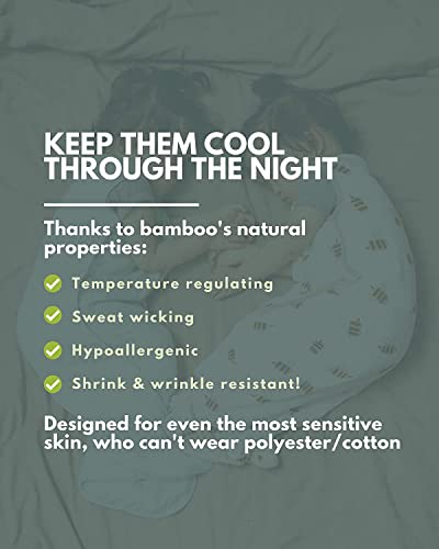 Nightingale Muslin Baby Sleeping Bags - Comfy Sleep Sack and Wearable Blanket for Newborn Babies & Toddlers - Safe & Soft Swaddle Cloth - Starry - 18-24M