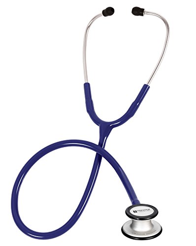 Prestige Medical Clinical Plus Dynamic Range Stethoscope with Clamshell Packaging, Navy