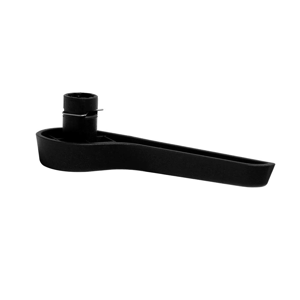 BASIKER Driver & Passenger Seat Recliner Adjust Handle for Chevy GMC Pickup Truck SUV Seat Back Adjustment Lever Replace OEM GM-2511A-FR 15232594 89039102 (Black)