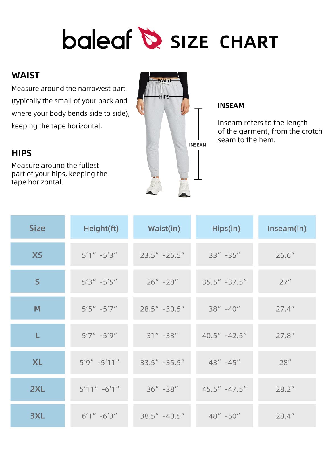 BALEAF Women's Cotton Joggers Pants with Pockets, Yoga Lounge Sweatpants for Women Workout Running Casual Light Gray XL