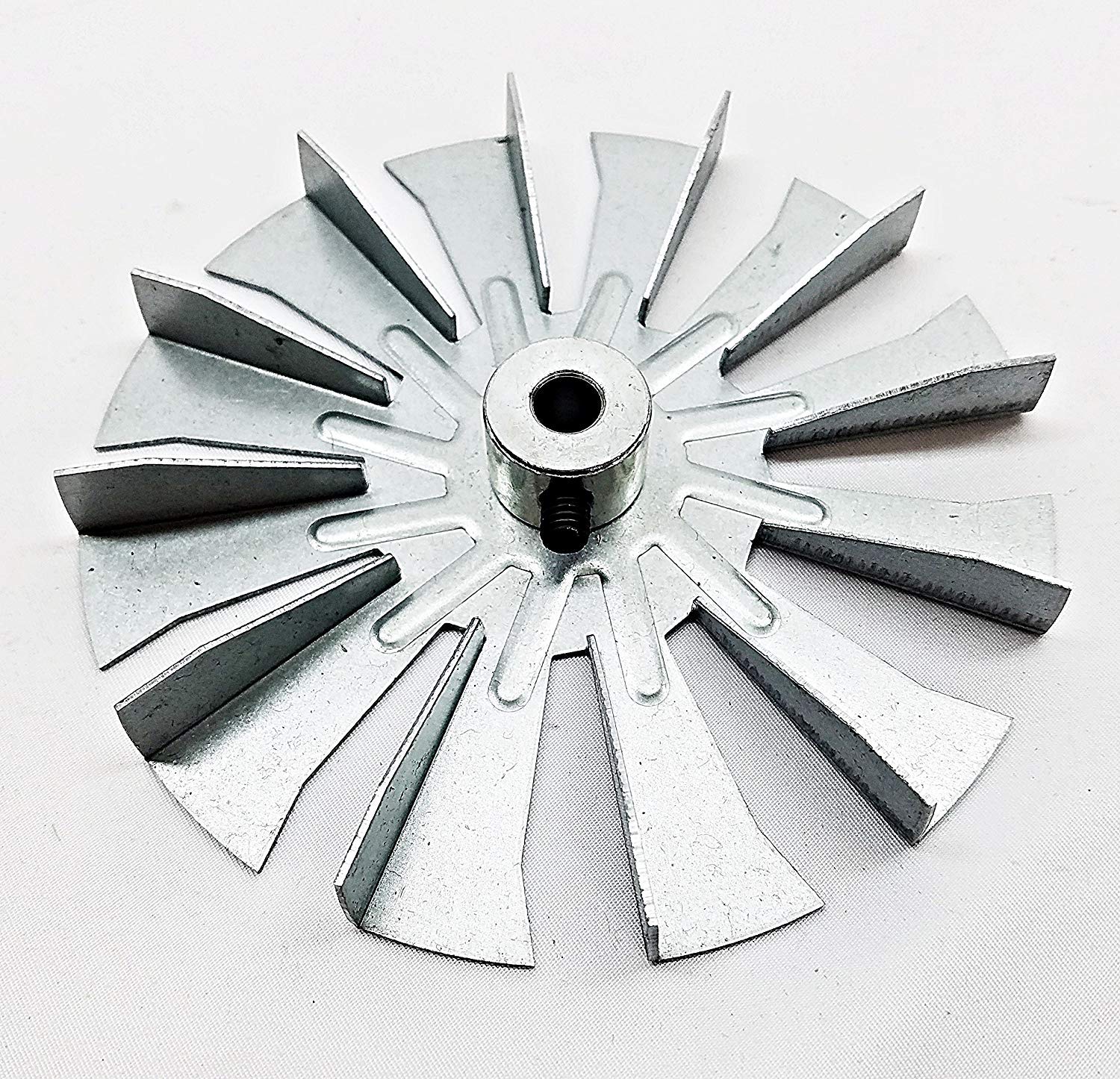 Harman Fireplace Fan Blade, 4 3/4-inch Harman Combustion Fan Paddle, High Heat Aluminum, Universal Combustion Motor Fan Blade, Model 3-21-00661