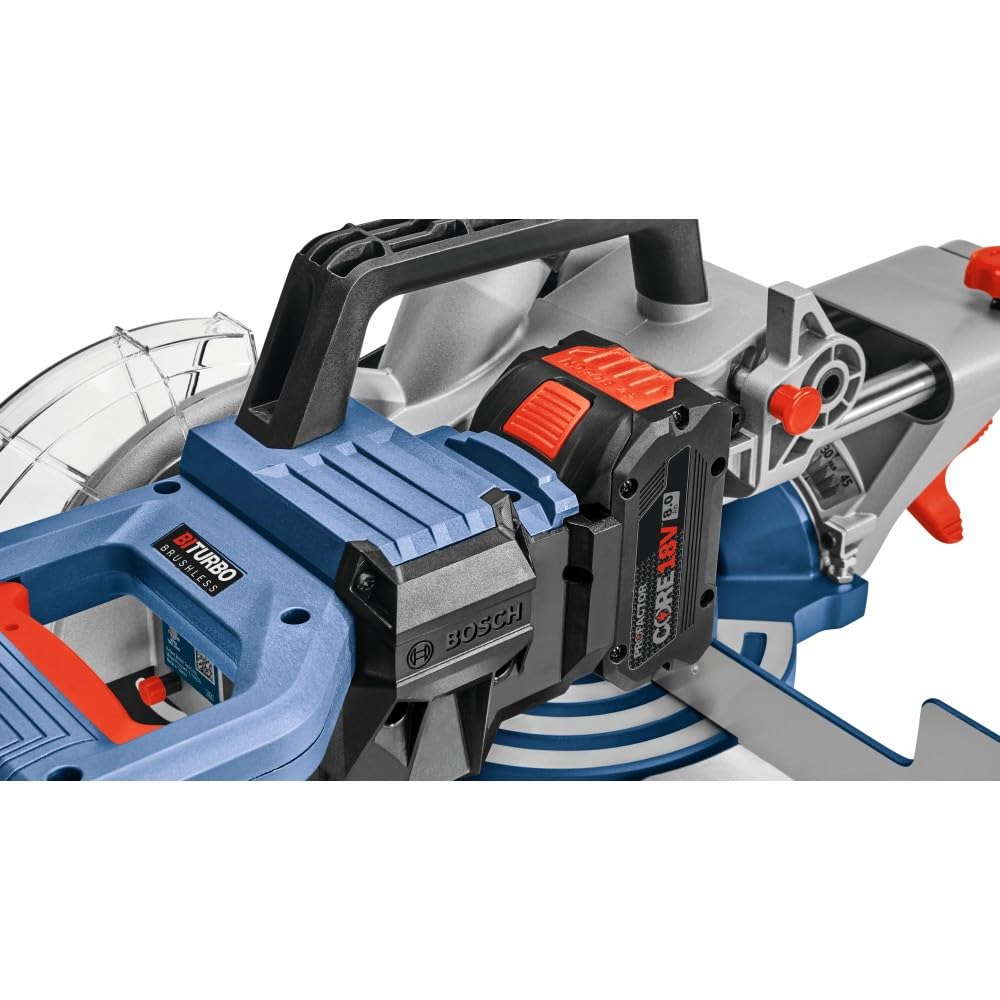 BOSCH GCM18V-07SN PROFACTOR™ 18V 7-1/4 In. Single-Bevel Slide Miter Saw (Bare Tool)