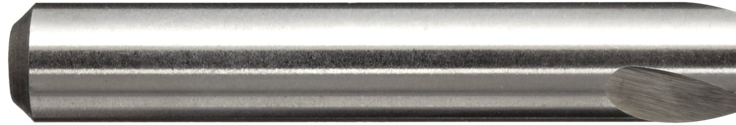 YG-1 D2148 High Speed Steel Screw Machine Drill Bit, Uncoated Finish, Straight Shank, Slow Spiral, 135 Degree, #19 Size, 21/128" Diameter x 2-1/8" Length (Pack of 5)