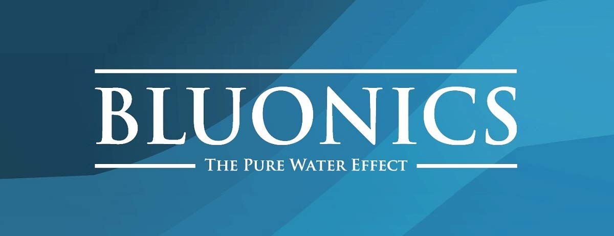 Bluonics undersink reverse osmosis system replacement clear canister 2.5"x10"