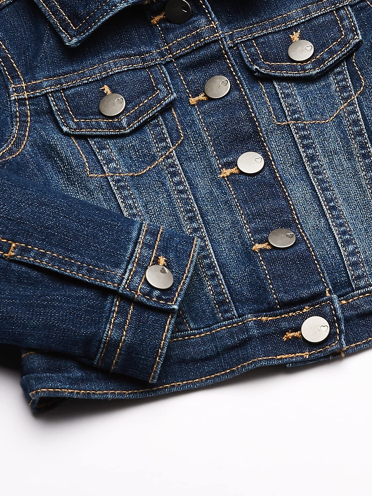 The Children's Place Baby Girls And Toddler Girls Basic Denim Jacket,China Blue,3T
