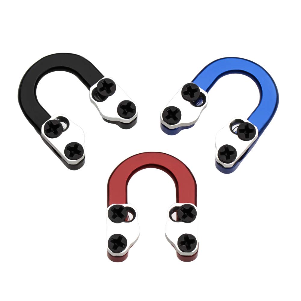 Archery D Loop Metal D Ring Fit All Arrow Nocks Adjusts to Hunting D Loop Buckle Rope