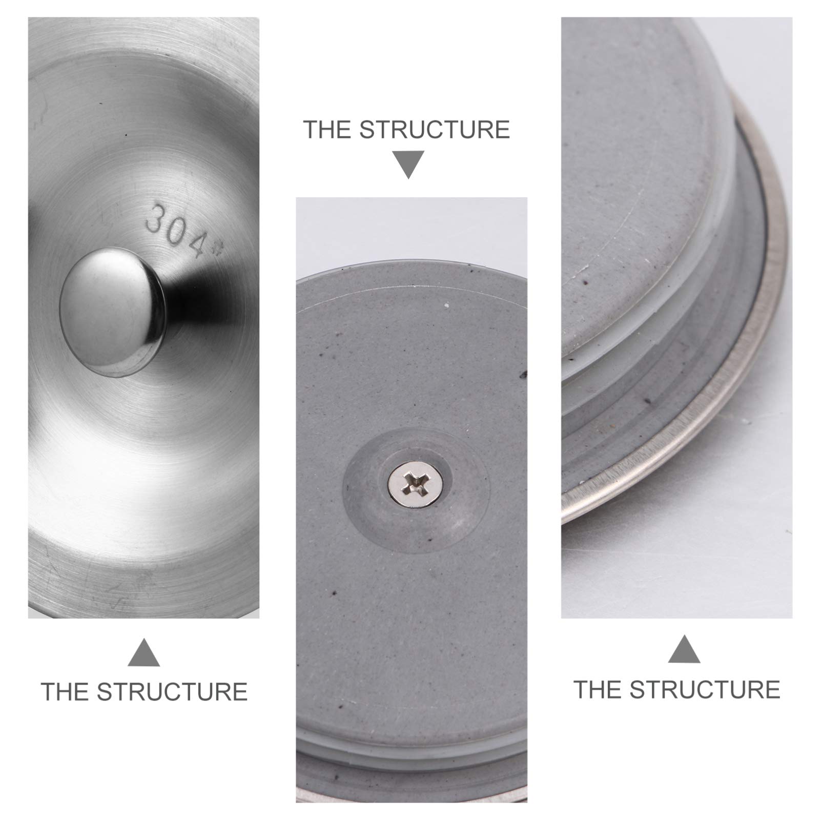 Drain Cover Sink Stopper Kitchen Supplies Sink Hair Stopper Drain Kitchen Sink Supplies Stopper Stopper Sink Kitchen Stopper Kitchen Accessory
