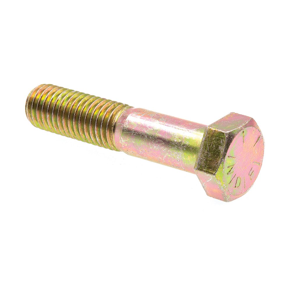 Prime-Line 9106530 Hex Head Cap Screws, Grade 8, 5/8 In.-11 X 3 In., Grade 8 Yellow Zinc (10 Pack)
