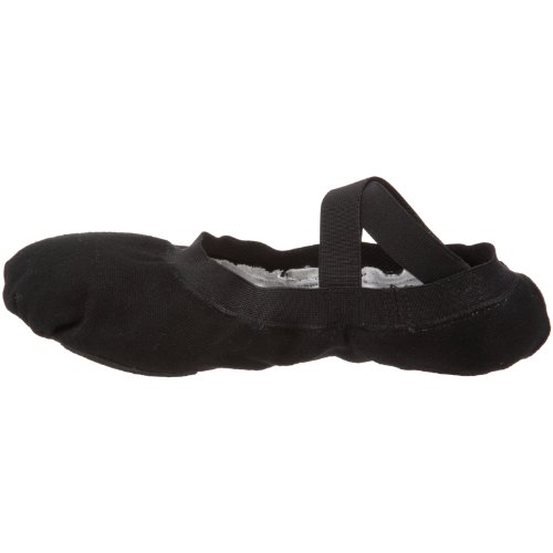 Bloch womens Pro Elastic dance shoes, Black, 6.5 Wide US