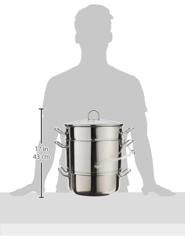 Norpro 619 Stainless Steel Steamer/Juicer, One Size, without Canning Kit