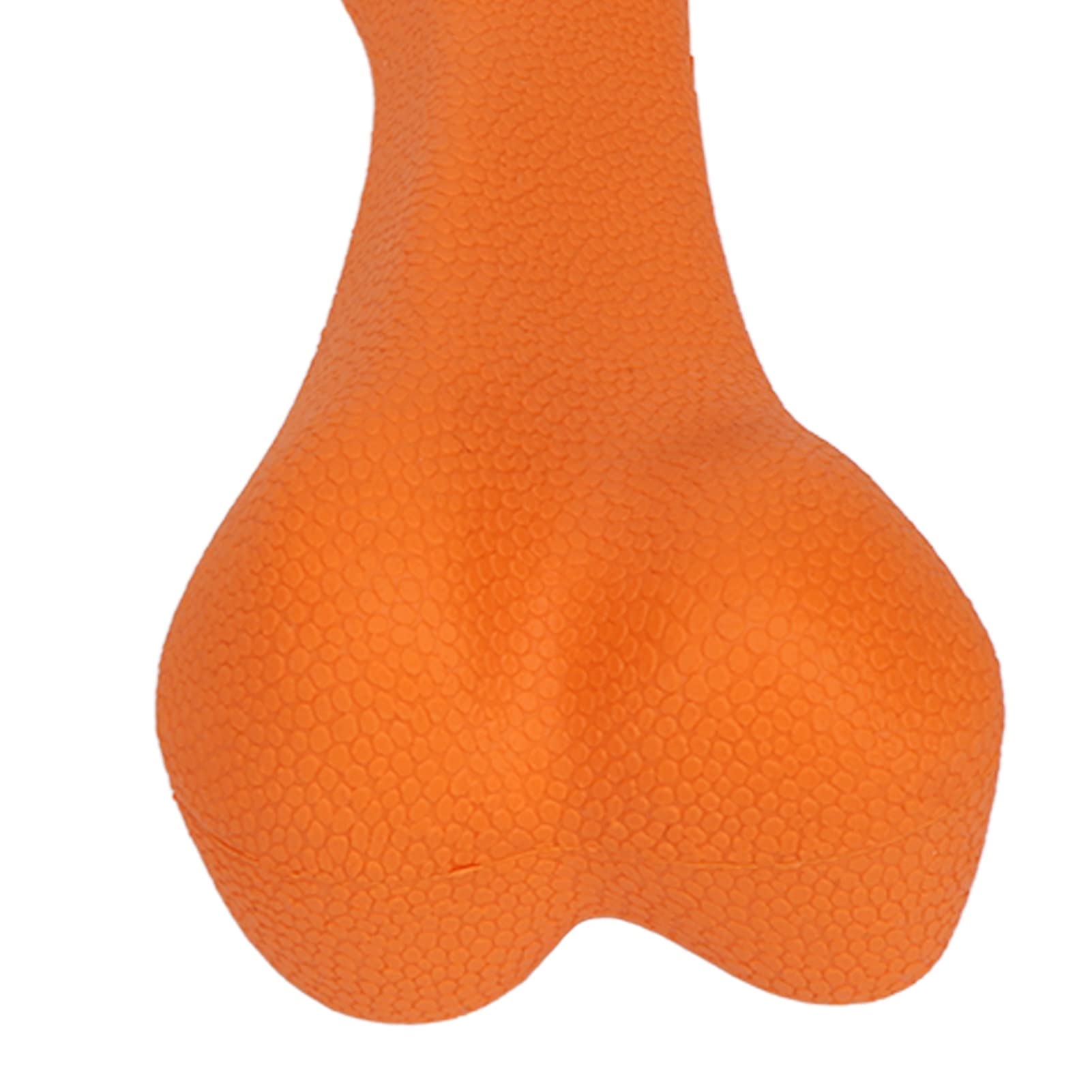 Dog Dental Chews Toy, Teeth Grinding Cleaning Dog Bone Toy Bite Resistant Interactive Rubber for Pet Supplies for Dog (S)
