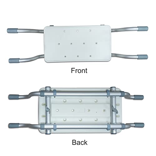 Timisea Bath Bench, Portable Bath Seat Shower Chair Shower Stool for Disabled, Senior Shower Safety Seating Elderly Shower | Transfer Bench for Bathtub, Fits Most Bath Sizes | with Non-Slip Surface