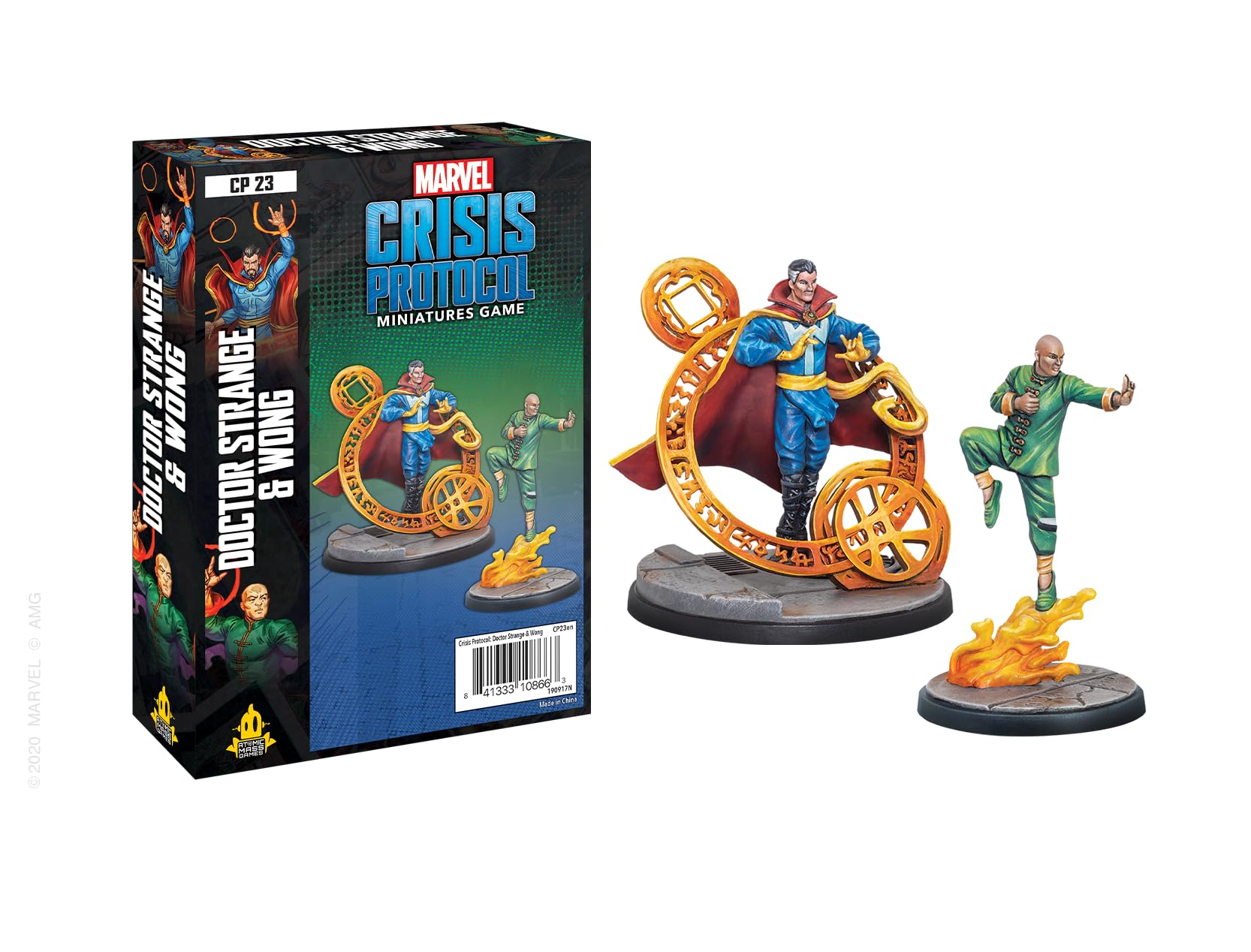 Atomic Mass Games Marvel: Crisis Protocol - Dr. Strange and Wong Character Pack, Various (CP23en)