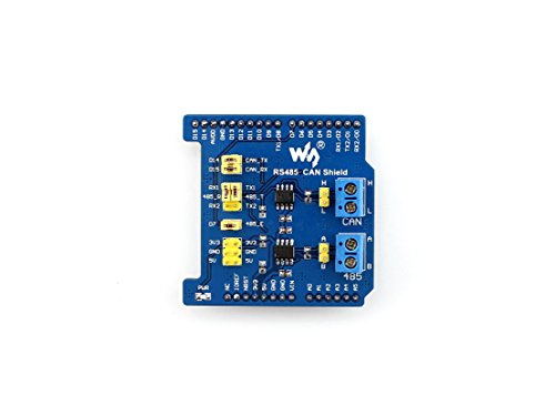 Waveshare RS485 CAN Shield Enable RS485/CAN Communication Functions for STM32 NUCLEO Development Board Compatible with UNO, Leonardo 3.3V