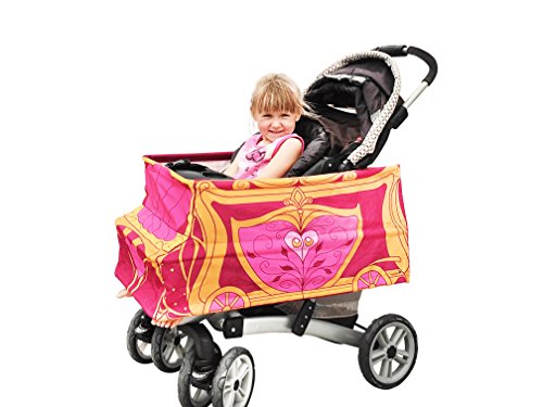 Princess Carriage Costume Turns Stroller Into A Baby, Toddler Ride On Car Toy