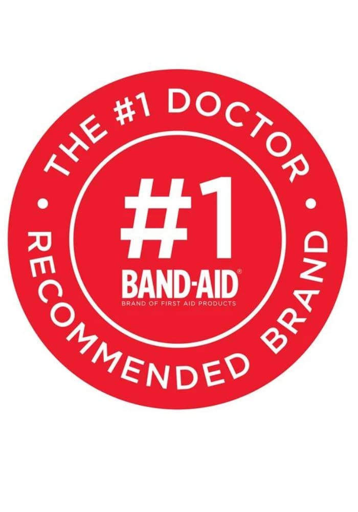 Band-Aid Brand Tru-Stay Plastic Strips Adhesive Bandages, All One Size, 60 ct (Pack of 2)