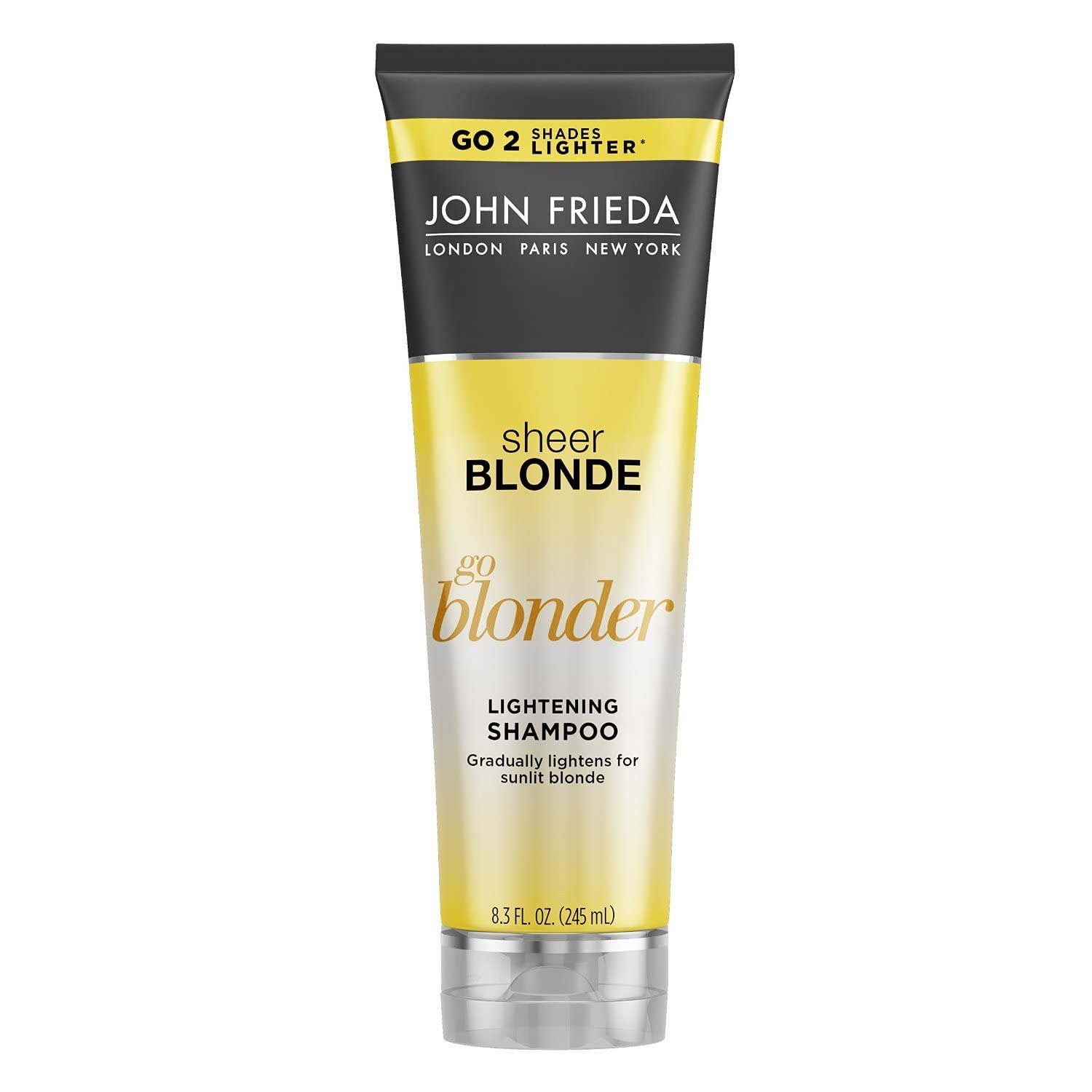 John Frieda Shampoo Sheer Blonde Go Blonder Lightening 8.3 Ounce (245ml) (2 Pack)