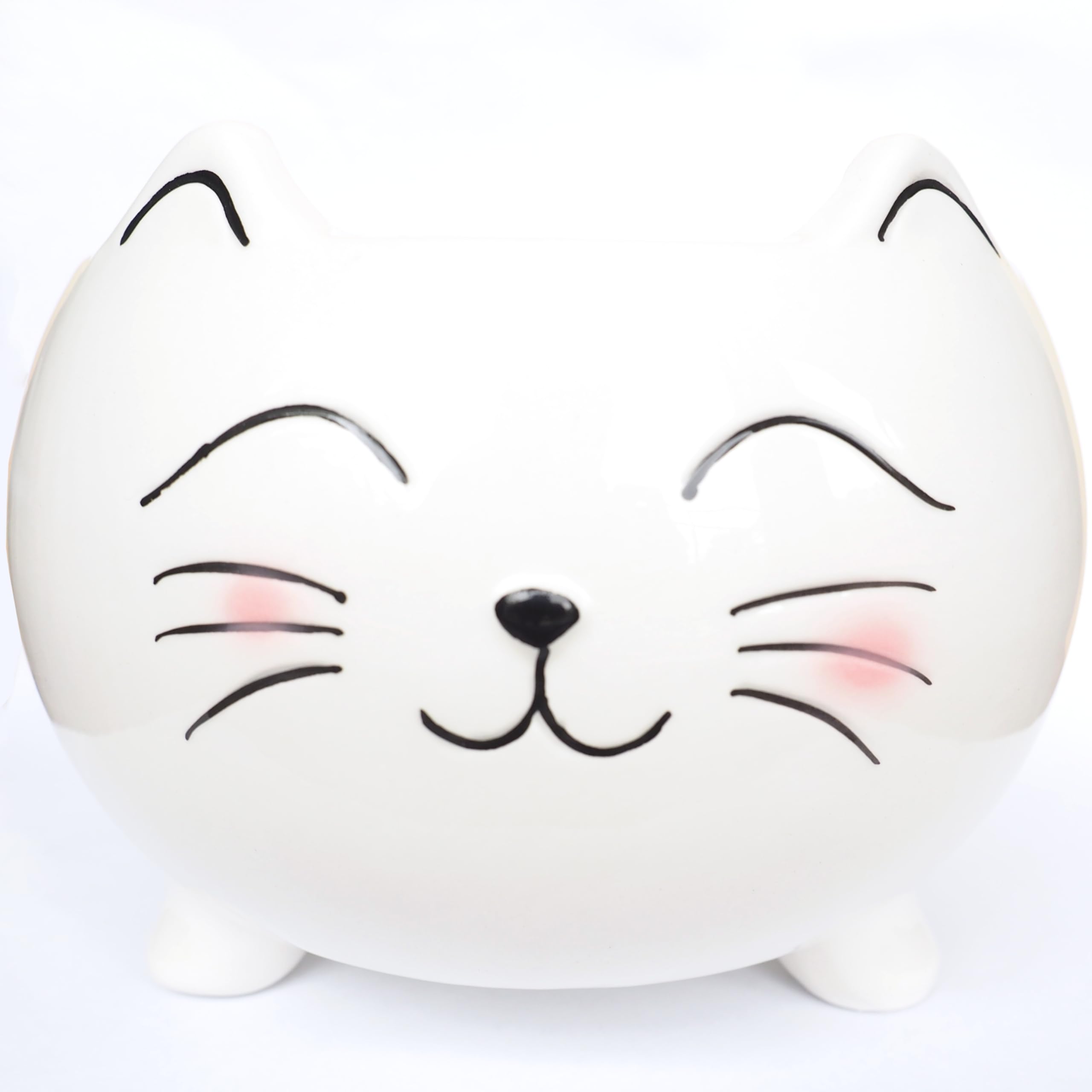 Cat Yarn Bowl for Knitting - Cute Ceramic Knitting Bowl Extra Large - Ceramic Yarn Bowl Crochet Accessories Yarn Holder Storage Gift for Knitters Funny
