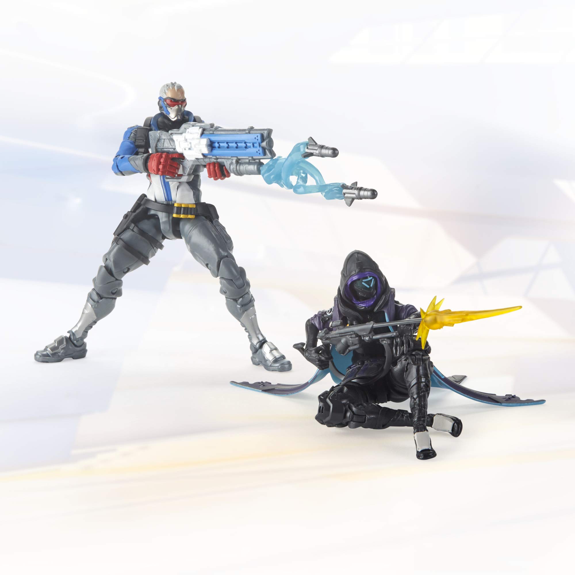 Hasbro Toys Overwatch Ultimates Series Soldier: 76 & Shrike (Ana) Skin Dual Pack 6" Collectible Action Figures