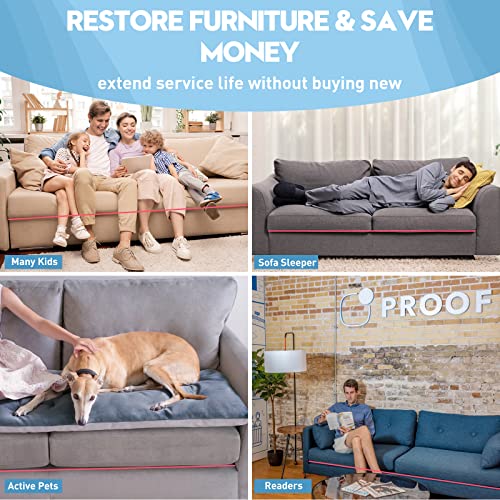 BEVISTY Couch Cushion Support Board 20"x 67" - Couch Supports for Sagging Cushions, Under Couch Seat Saver Perfect for Your Chair Cushion - Couch Cushion Replacement Extend The Life of Your Sofa