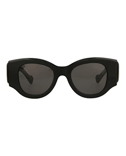 Balenciaga Round/Oval Sunglasses Black Black Grey Luxury Eyewear Made In Italy Acetate Frame Designer Fashion for Everyday Luxury
