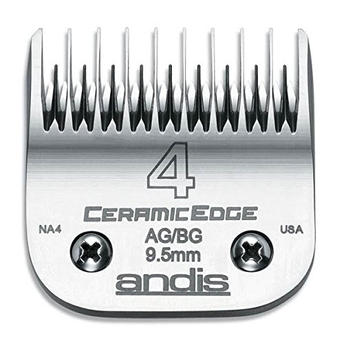 Andis Stainless Steel Pro Quality Grooming Ceramic Edge Clipper Blades Choose Size !(# 7FC Finish Blade = 3.2mm)
