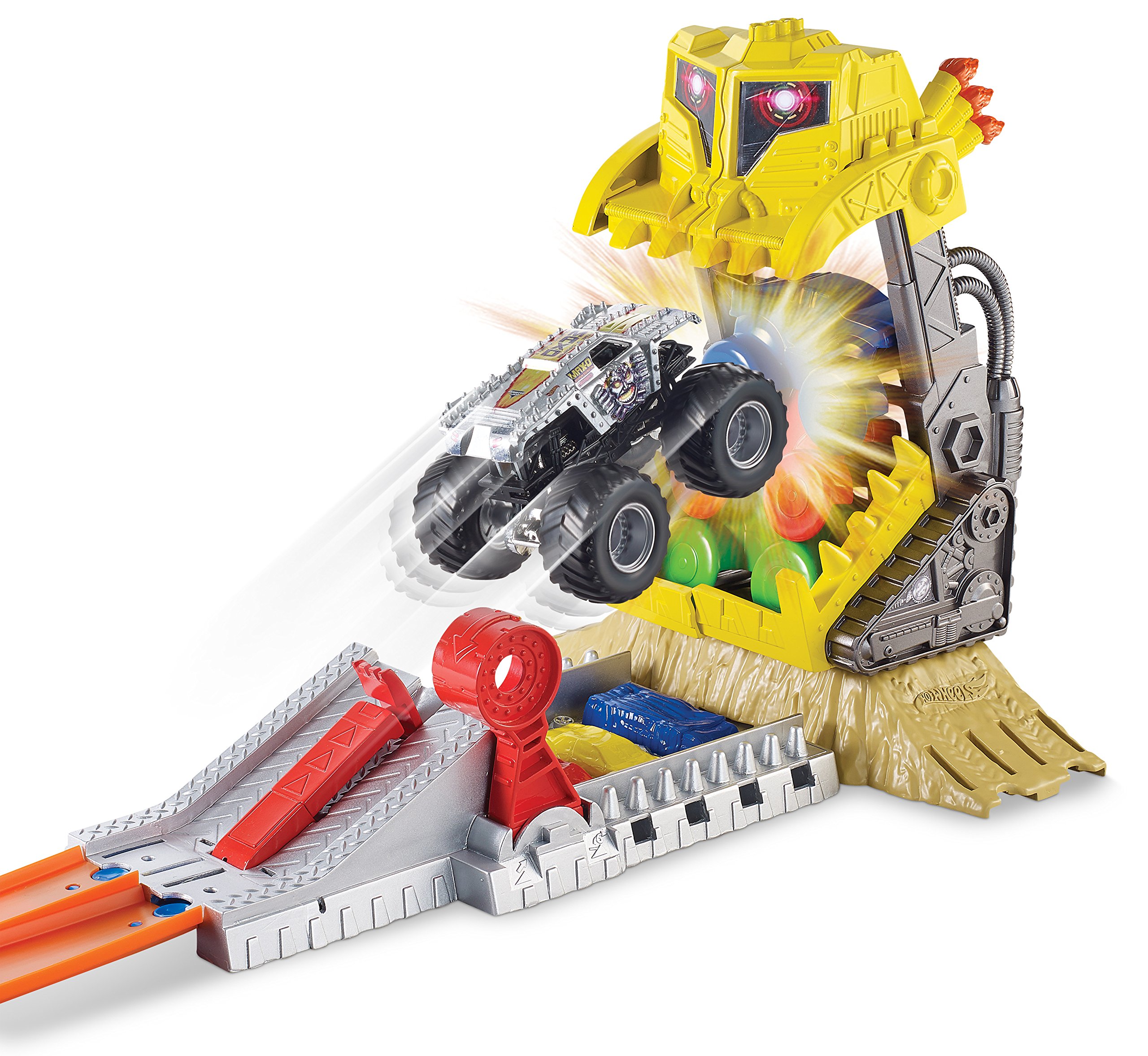 Hot Wheels Monster Jam Front Flip Takedown Playset